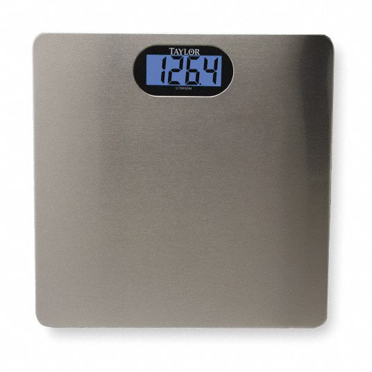 TAYLOR, Digital, 180kg/400 lb, Bath Scale - 3NZP8|74074102 - Grainger