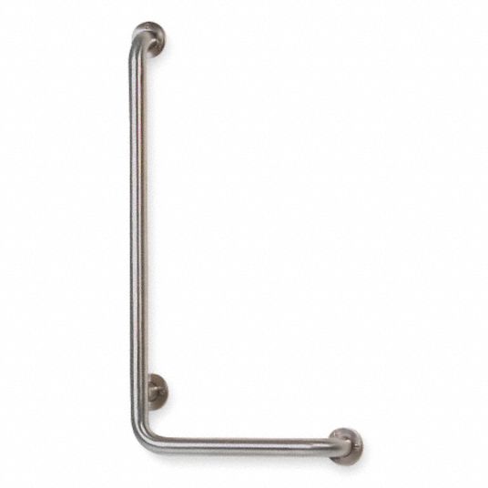 Angled, 32 in Lg, Grab Bar - 3P922|3P922 - Grainger
