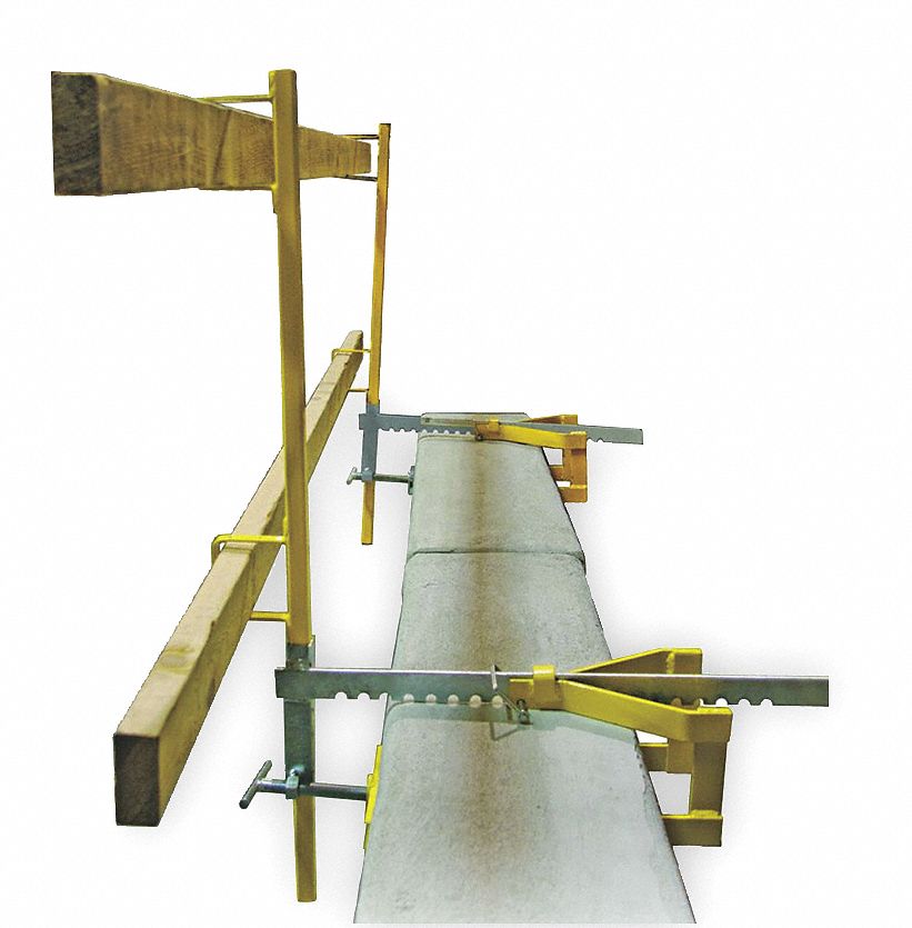 Parapet Clamp Guardrail System - Grainger