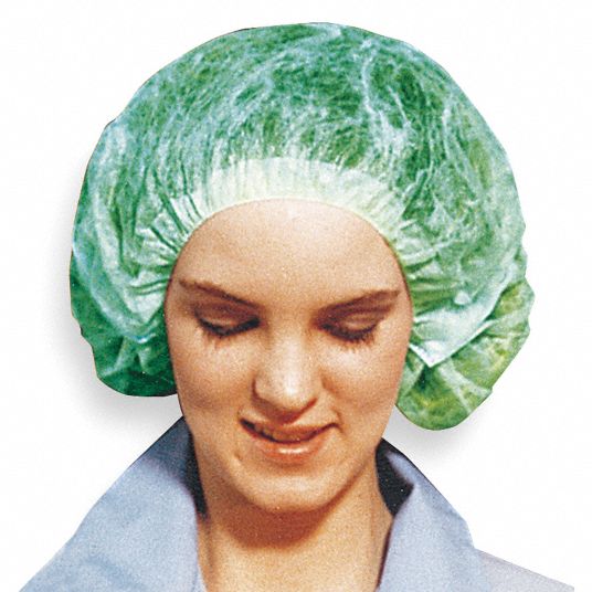 CELLUCAP Bouffant Cap, Green, PK 100 - 3PB34|BI4DGRGRA - Grainger