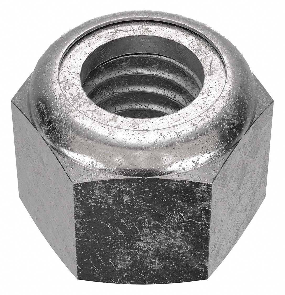 Nylon Insert, 3/8"-16 Thread Size, Lock Nut - 26LJ13|U55730.037.0001 - Grainger