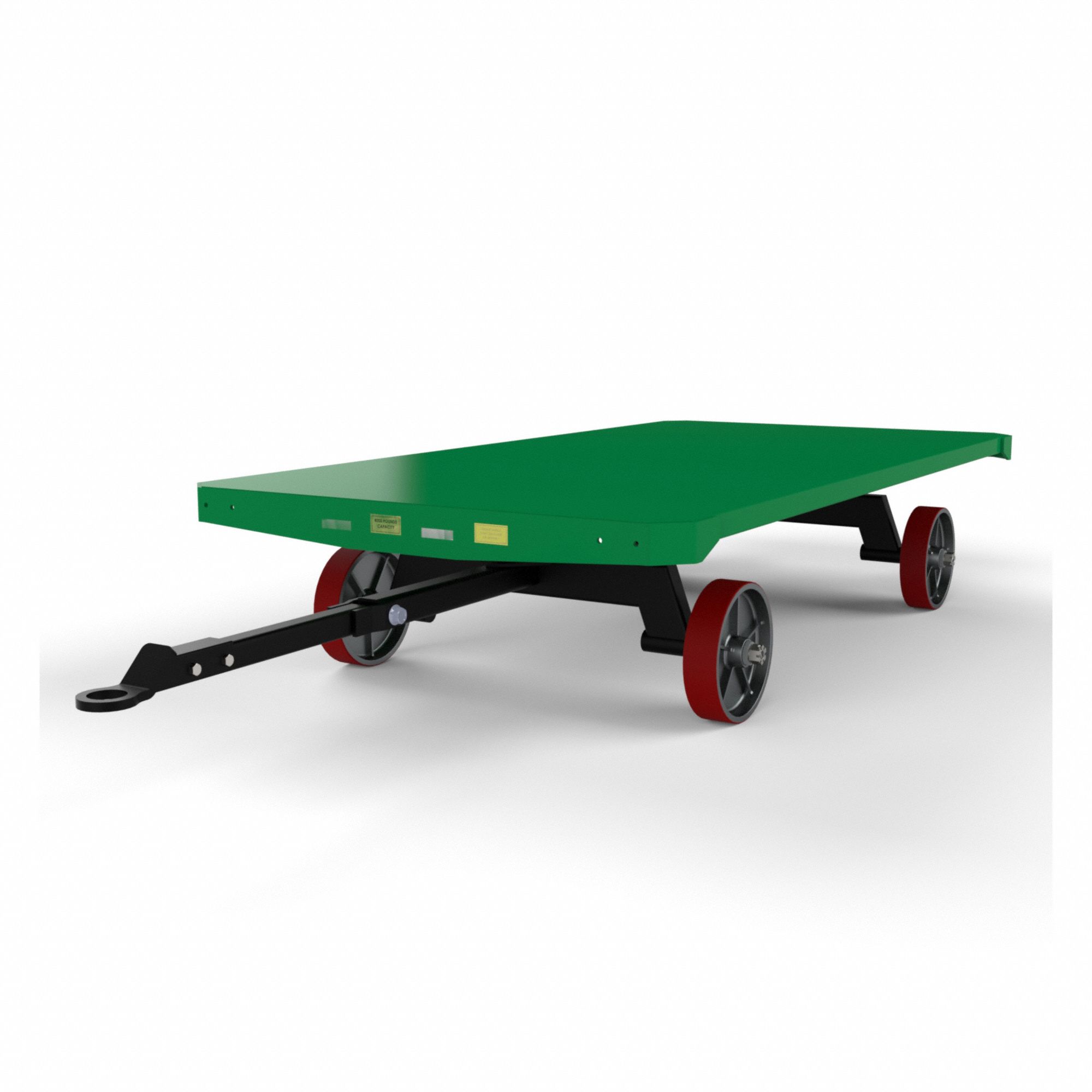 VALLEY CRAFT, 4,000 lb Load Capacity, 96 inx48 inx2 in, Four Wheel ...