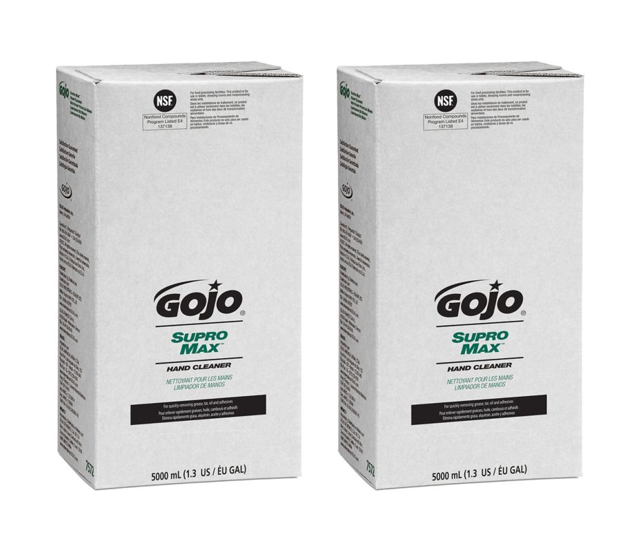 GOJO Líquido Limpiador de Manos, Herbal, 5000mL Cartucho, 2 PK - 3PE98 ...