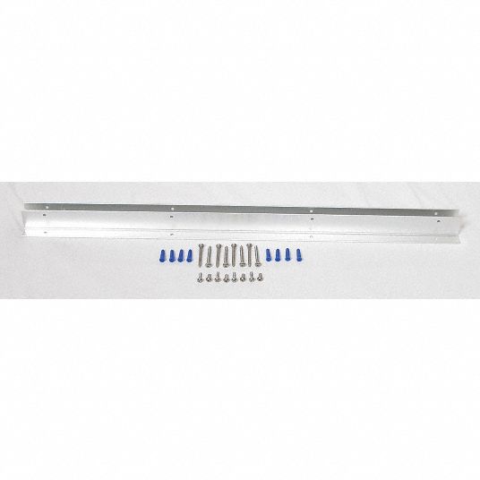 ASI GLOBAL, Aluminum, Bright, Urinal Screen Bracket - 3PEL1|40-8449000 ...