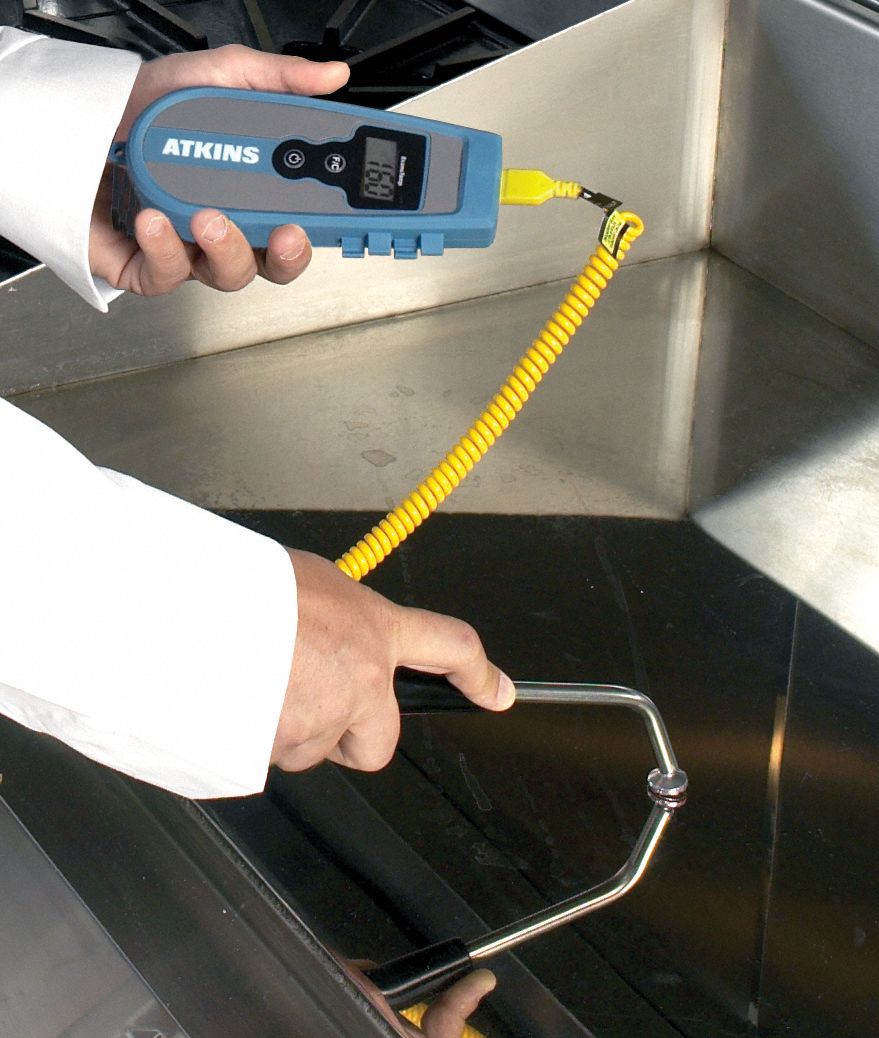 COOPER ATKINS Surface Temperature Probe: Thermocouple, Type K, 3/8 in x ...