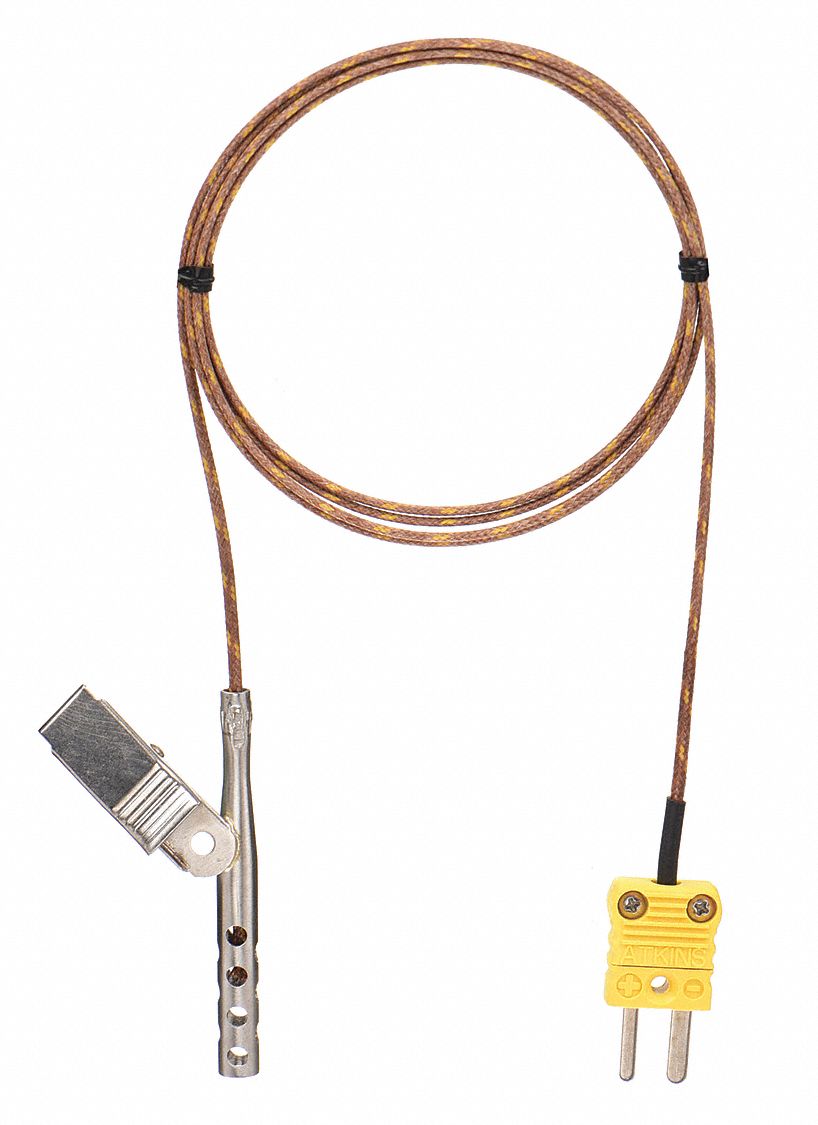 COOPER ATKINS, 32°F to 896°F /0°C to 480°C, Type K, Air Temperature ...