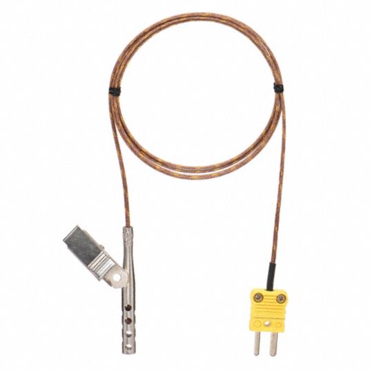 Thermocouple, Type K, Air Temperature Probe - 3PEX8|50302-K - Grainger