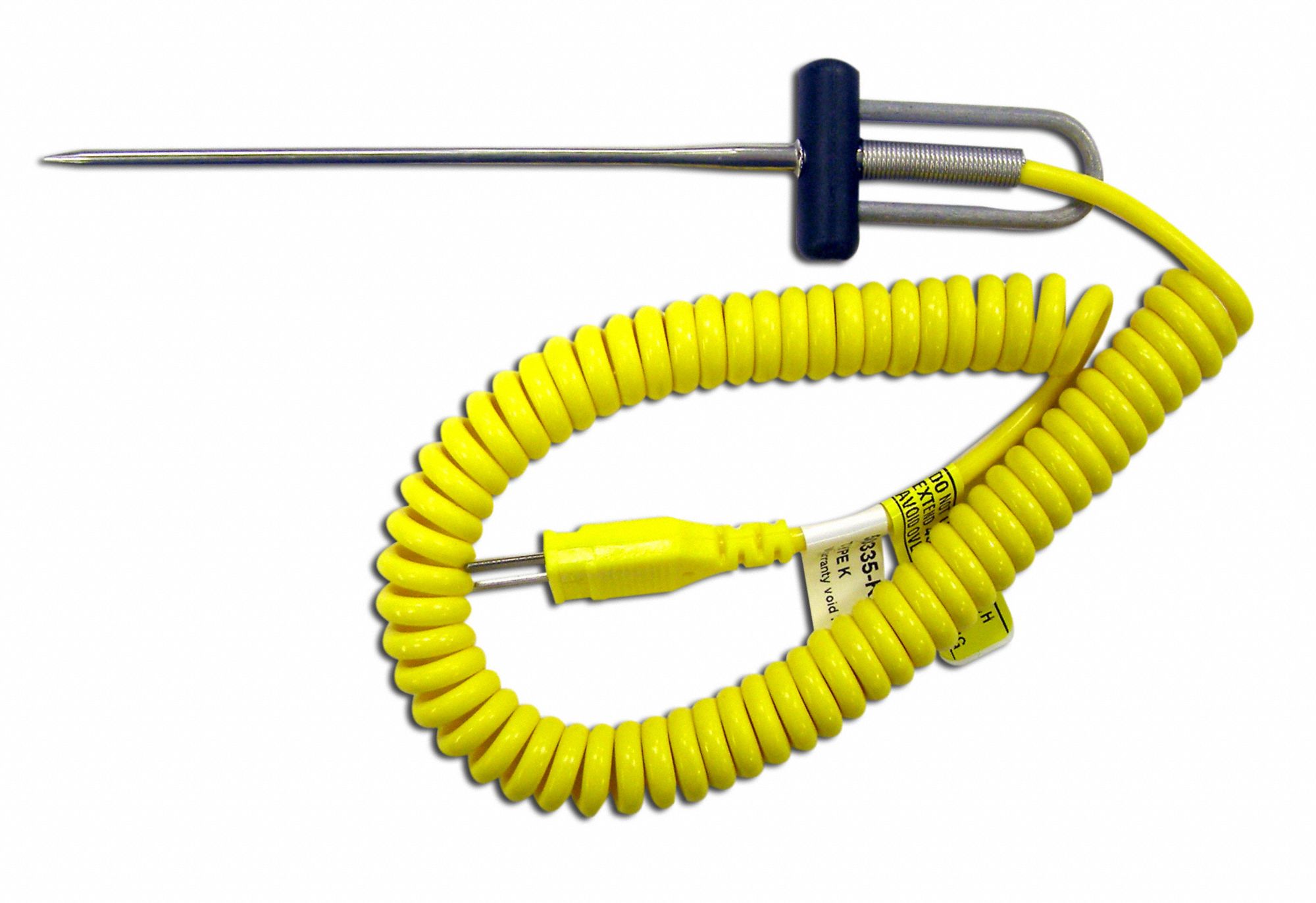 COOPER ATKINS Penetration Temperature Probe: Thermocouple, Type K, 3/16 ...