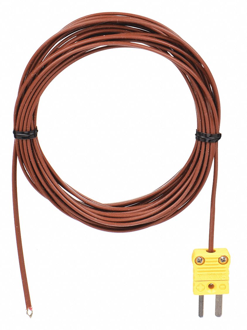 COOPER ATKINS, -328°F to 400°F /-200°C to 205°C, Type K, Air ...