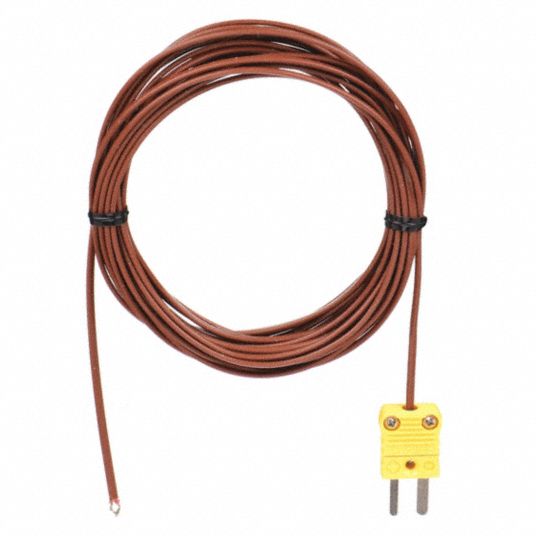 COOPER ATKINS, -328°F to 400°F /-200°C to 205°C, Type K, Air ...