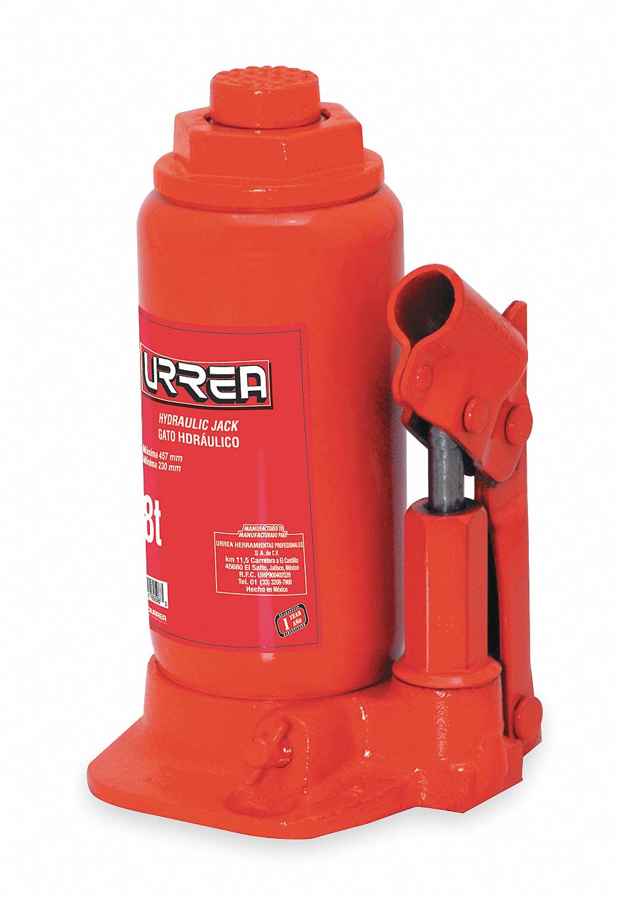 Gato Hidraulico Urrea De Acero Tipo Botella 12 Ton, Altura, 55% OFF