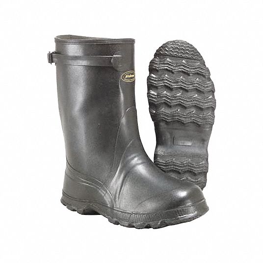 Overboots, Men's, Fits Shoe Size 12, Rubber Outsole Material, 1 PR ...