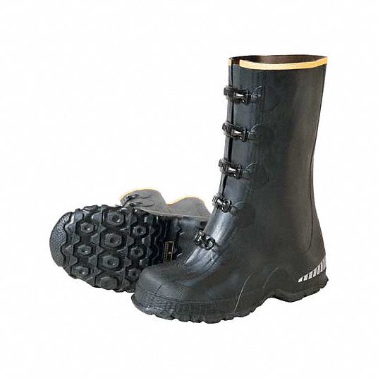 Overboots, Men's, Fits Shoe Size 16, Rubber Outsole Material, 1 PR ...