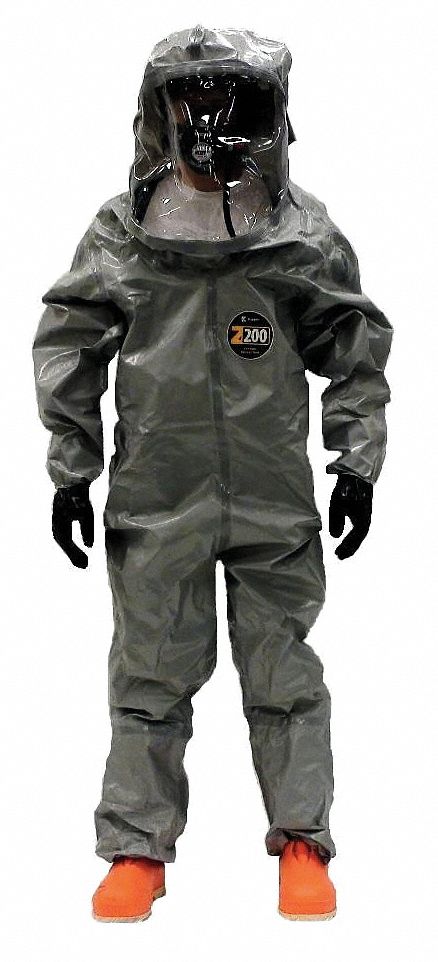 Encapsulated Suit, Gray - Grainger