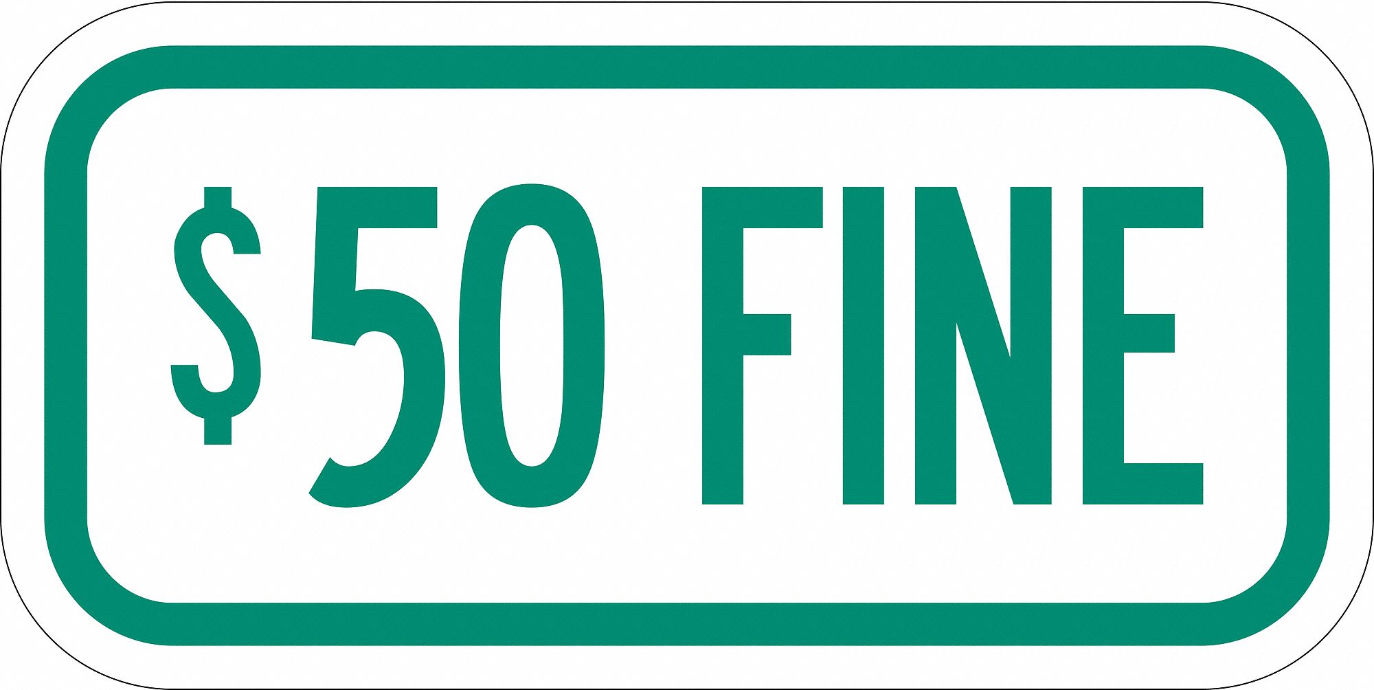 6 in x 12 in Nominal Sign Size, Aluminum, Parking Sign - 3PLW7|HCP-005 ...