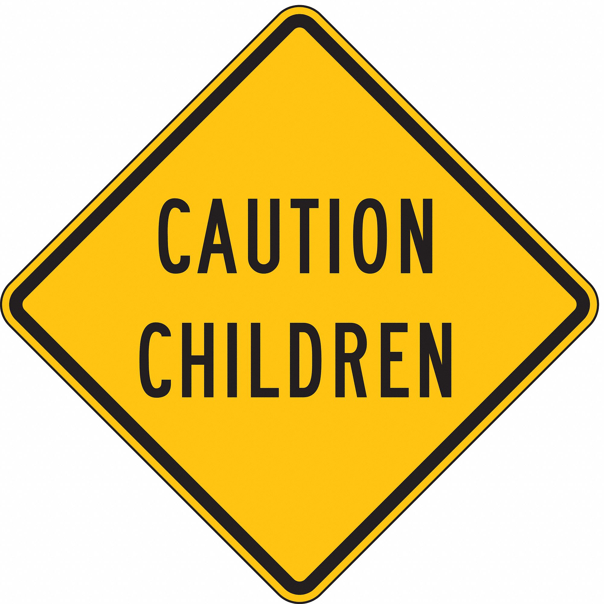 24 in x 24 in Nominal Sign Size, Aluminum, Traffic Sign - 3PLY5|LW9-11A ...