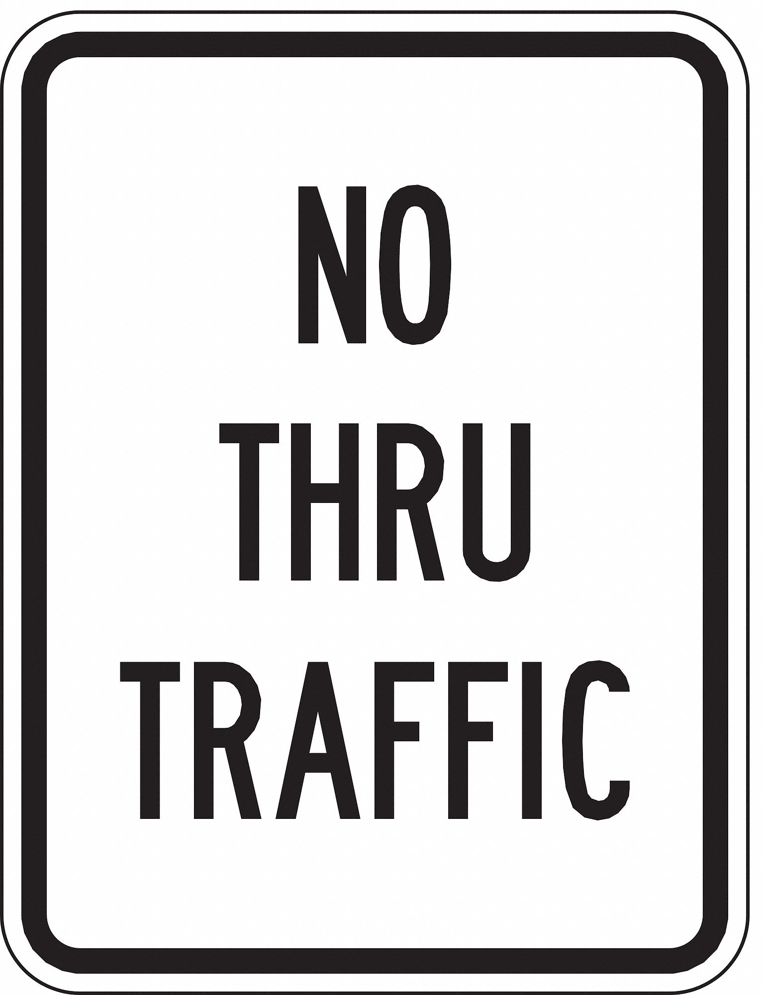 24 in x 18 in Nominal Sign Size, Aluminum, Traffic Sign - 3PMJ7|LR7-94 ...