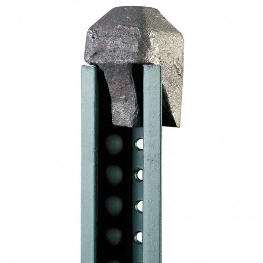 Silver, Post Driving, Drive Cap - 3PNJ2|037-00066 - Grainger