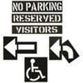 Traffic & Parking Control Stencils - Grainger Industrial Supply