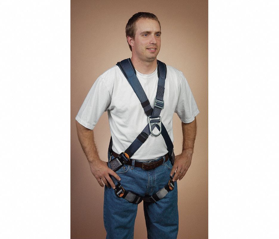 3M DBI-SALA Full Body Harness: Climbing, Crossover Harness, Back/Chest ...
