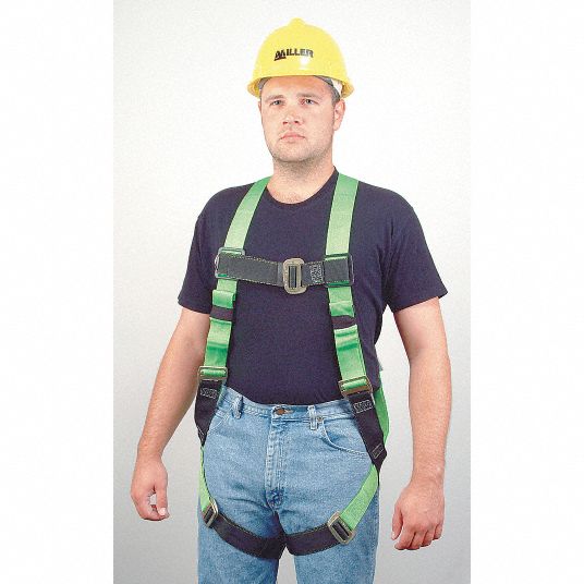HONEYWELL MILLER, Vest Harness, Mating / Mating, Full Body Harness ...