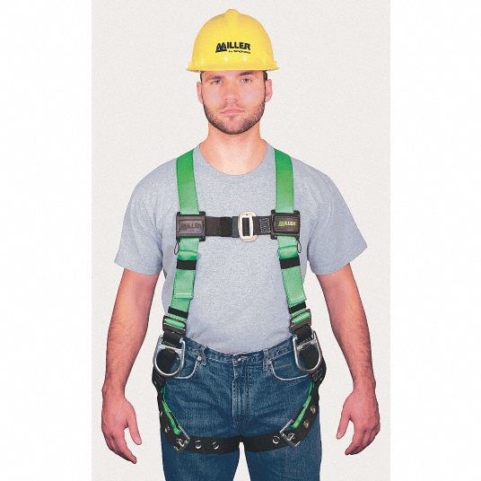 HONEYWELL MILLER, Positioning, Vest Harness, Full Body Harness - 3PRZ2 ...