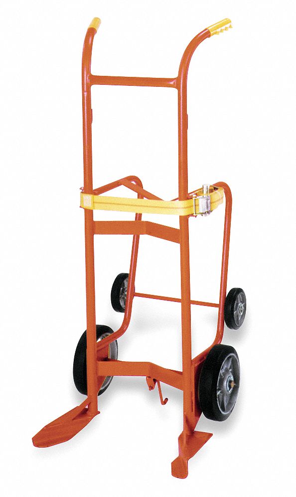 WESCO Steel Drum Truck/Dispenser, Drum Capacity: 55 gal., Load Capacity ...