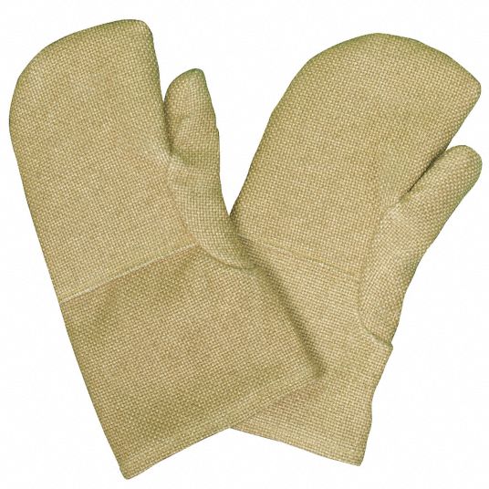 ZETEX PLUS Knit Gloves: Universal, Mitt Hand Protection, Rough ...