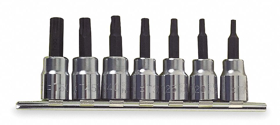 Torx Bit Set 7pc - Grainger