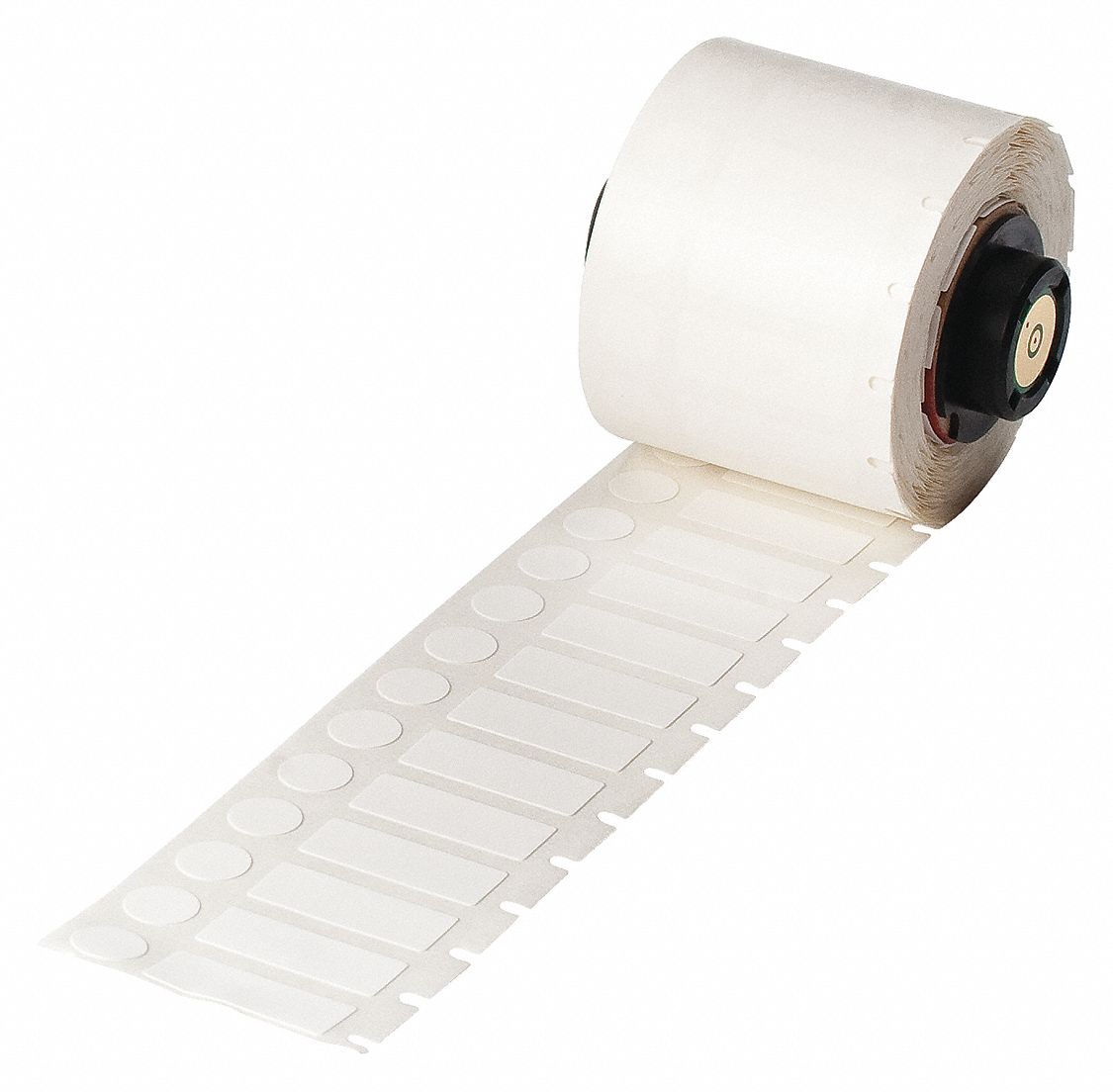 3/8 in x 1 in, Nylon, Precut Label Roll - 3PYF9|PTL-98-499 - Grainger