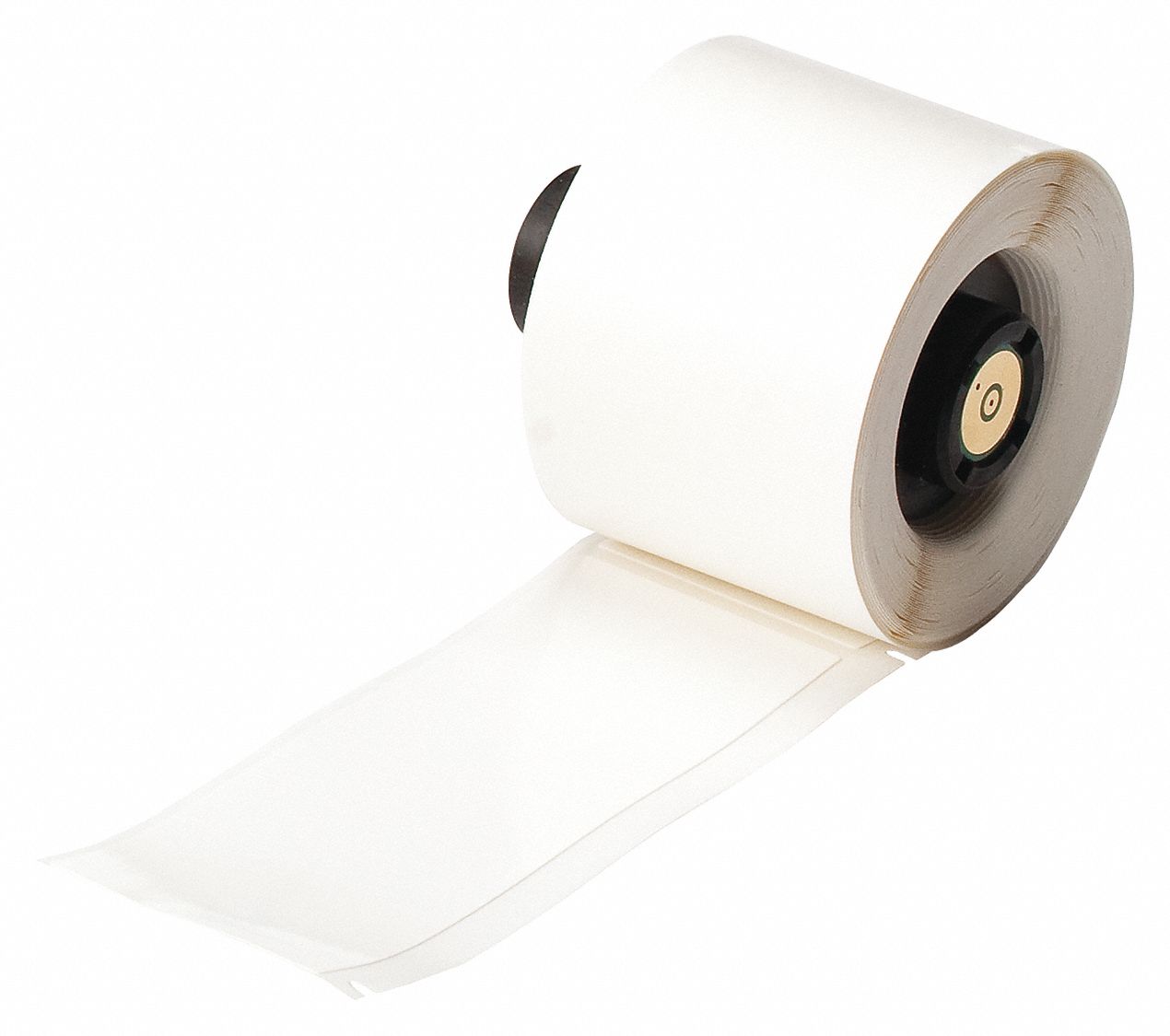4 in x 1 1/2 in, Vinyl, Precut Label Roll - 3PYJ8|PTL-33-498 - Grainger
