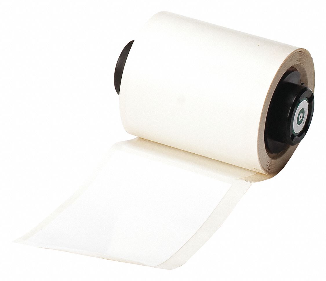 Tamper Indicating, 1 29/32 in x 3 in, Pre-Cut Label Stock Roll - 3PYL9 ...