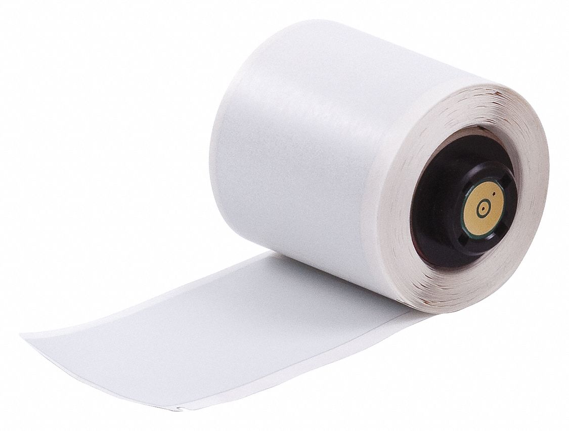 1 29/32 in x 3 in, Polyester, Pre-Cut Label Stock Roll - 3PYN6|PTL-37 ...