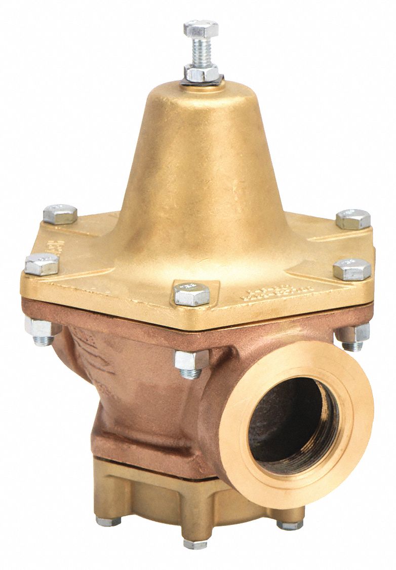 CASH VALVE, NPTF x NPTF, 3/4 in x 3/4 in, Pressure Regulator - 3PZP6 ...