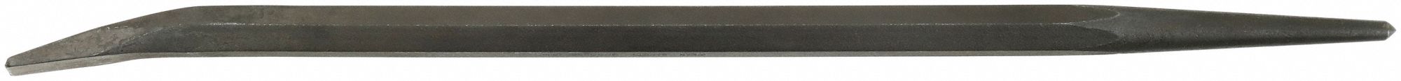 PROTO Alignment Pry Bar: Point End, 16 in Overall Lg, 1/2 in Bar Wd, 1/ ...