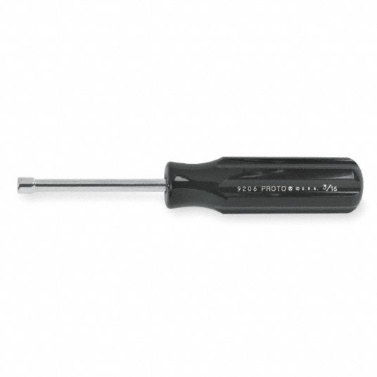 PROTO, Straight, SAE, Hollow Round Shank Nut Driver - 3R930|J9208H ...