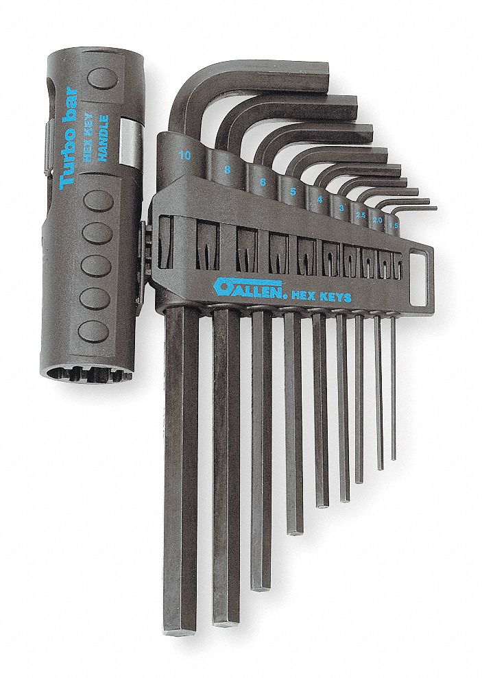 Hex Key Set, Number of Pieces 9 - Grainger
