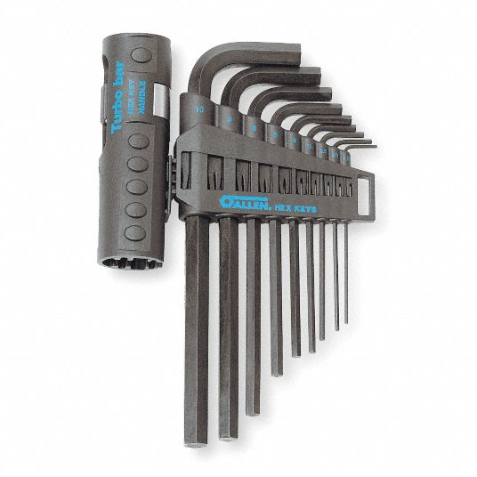 Hex Key Set, Number of Pieces 9 - Grainger
