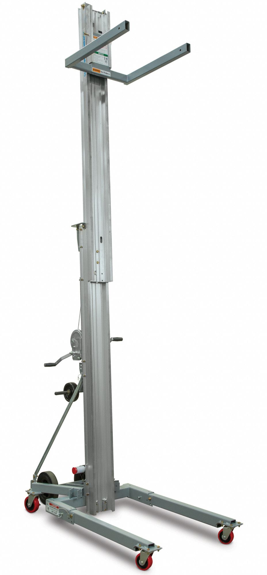 GENIE Heavy-Duty Manual Material Lift for Contractors, 650 lb Load ...