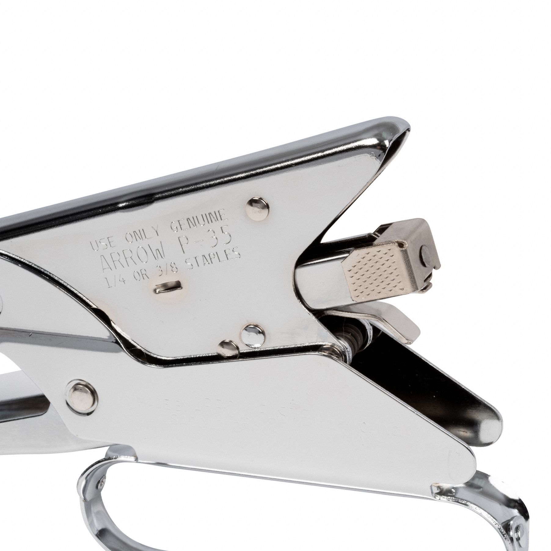ARROW Plier Stapler: 6 3/4 in Overall Lg, For 1/4 in_3/8 in Staple Leg ...