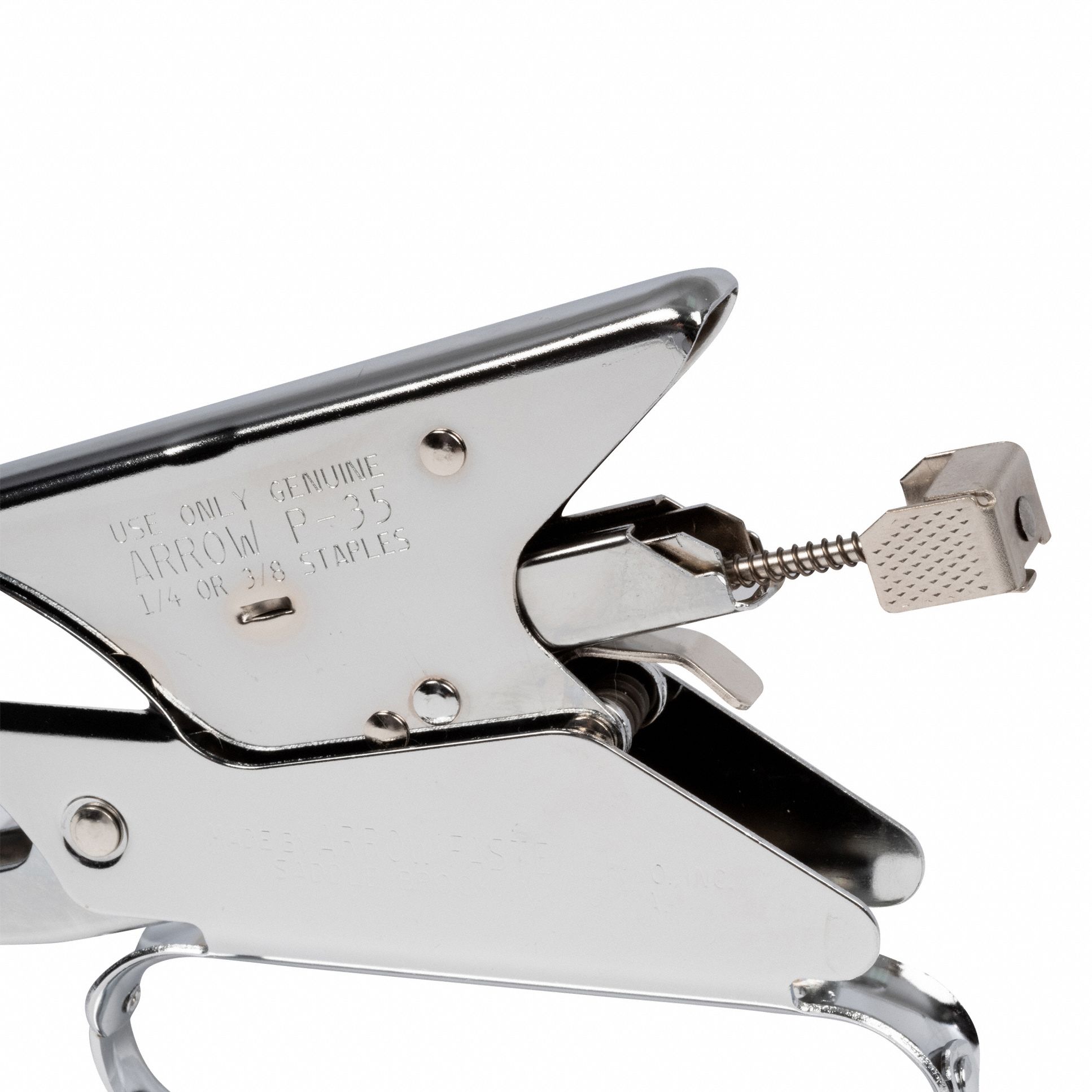 ARROW Plier Stapler: 6 3/4 in Overall Lg, For 1/4 in_3/8 in Staple Leg ...
