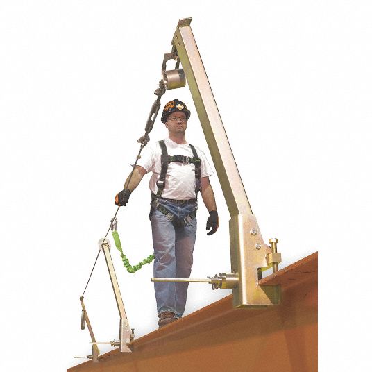 HONEYWELL MILLER, 20 ft Lifeline Lg, Temporary, Horizontal Lifeline ...