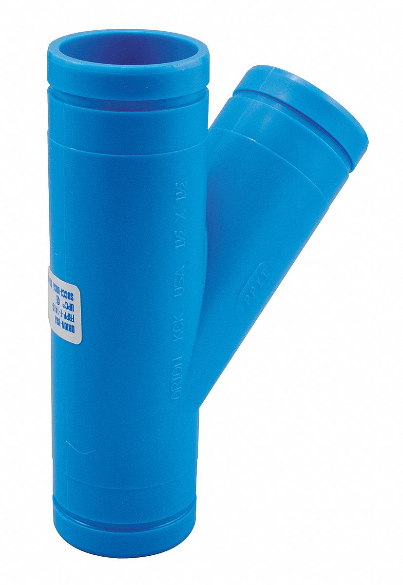 ORION, Wye, 2 in x 2 in x 2 in Size, Wye Pipe Fitting - 3RCZ9|710105 ...