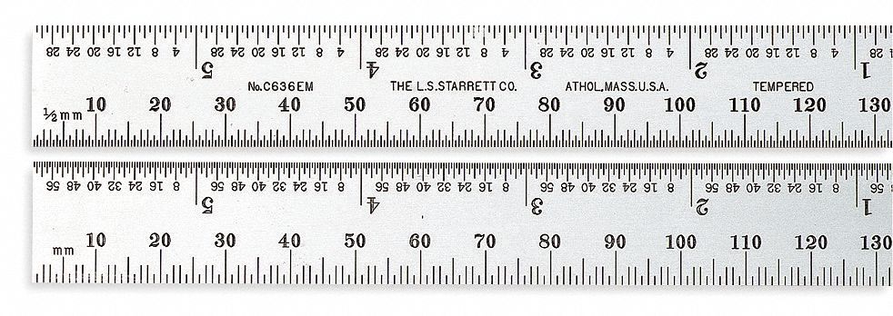 Spring Tempered Rule - Grainger