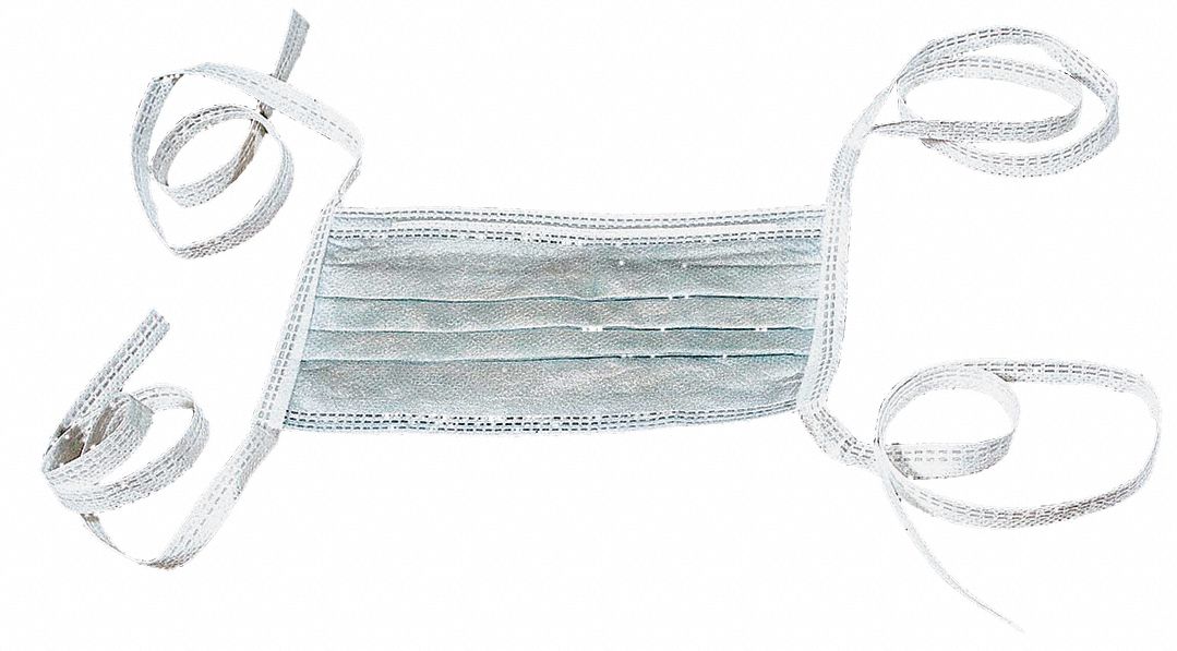 Flat-Fold, M Mask Size, Procedural Mask - 3RLG6|1826GRA - Grainger