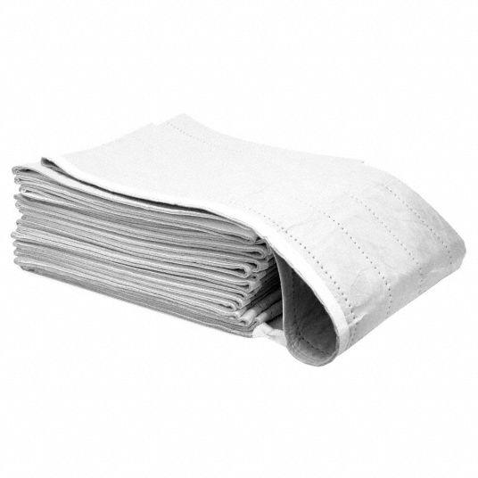 SPC, 100 ft Lg, 24 gal Volume Absorbed per Pkg., Absorbent Oil Sweep ...