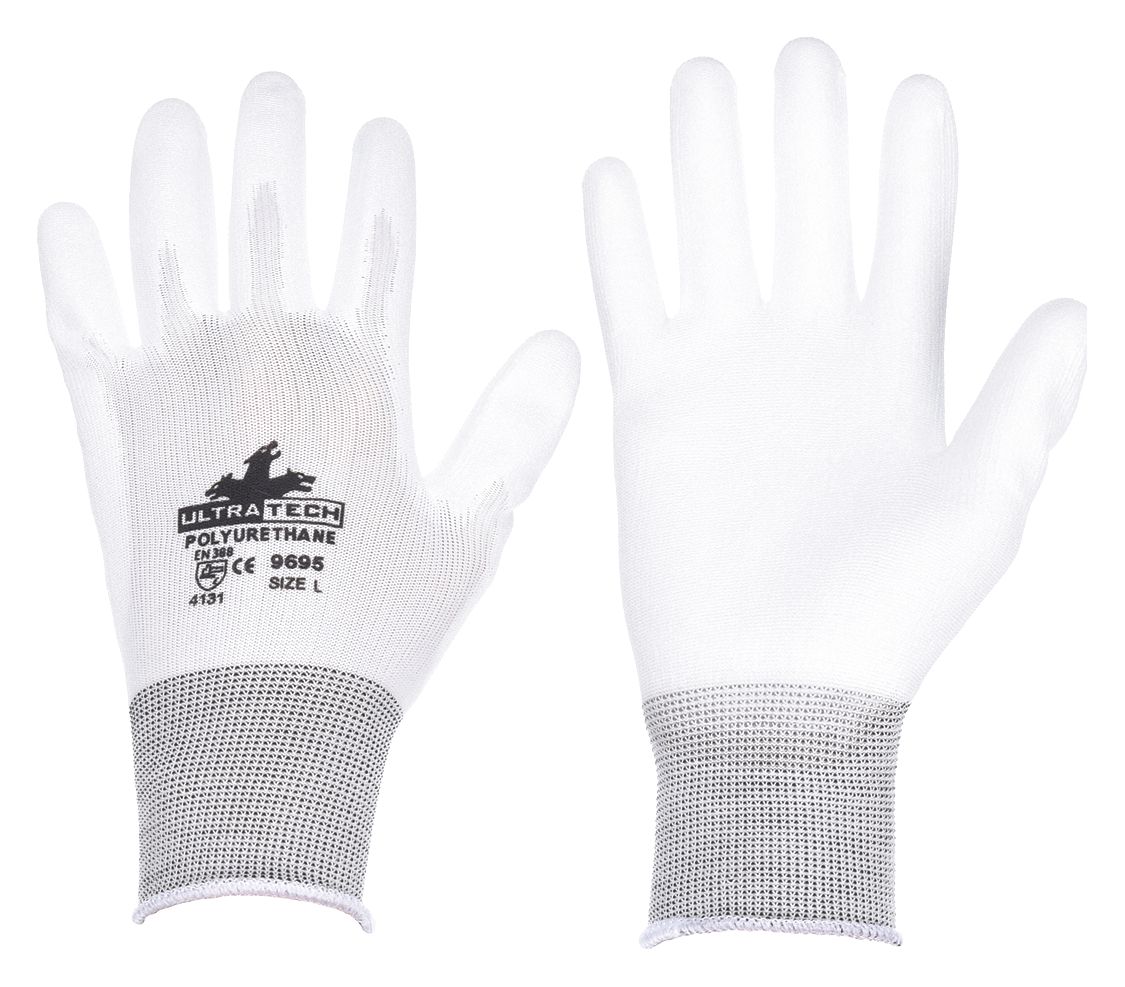 MCR SAFETY, S ( 7 ), Smooth, Coated Gloves - 3RUL9|9695S - Grainger