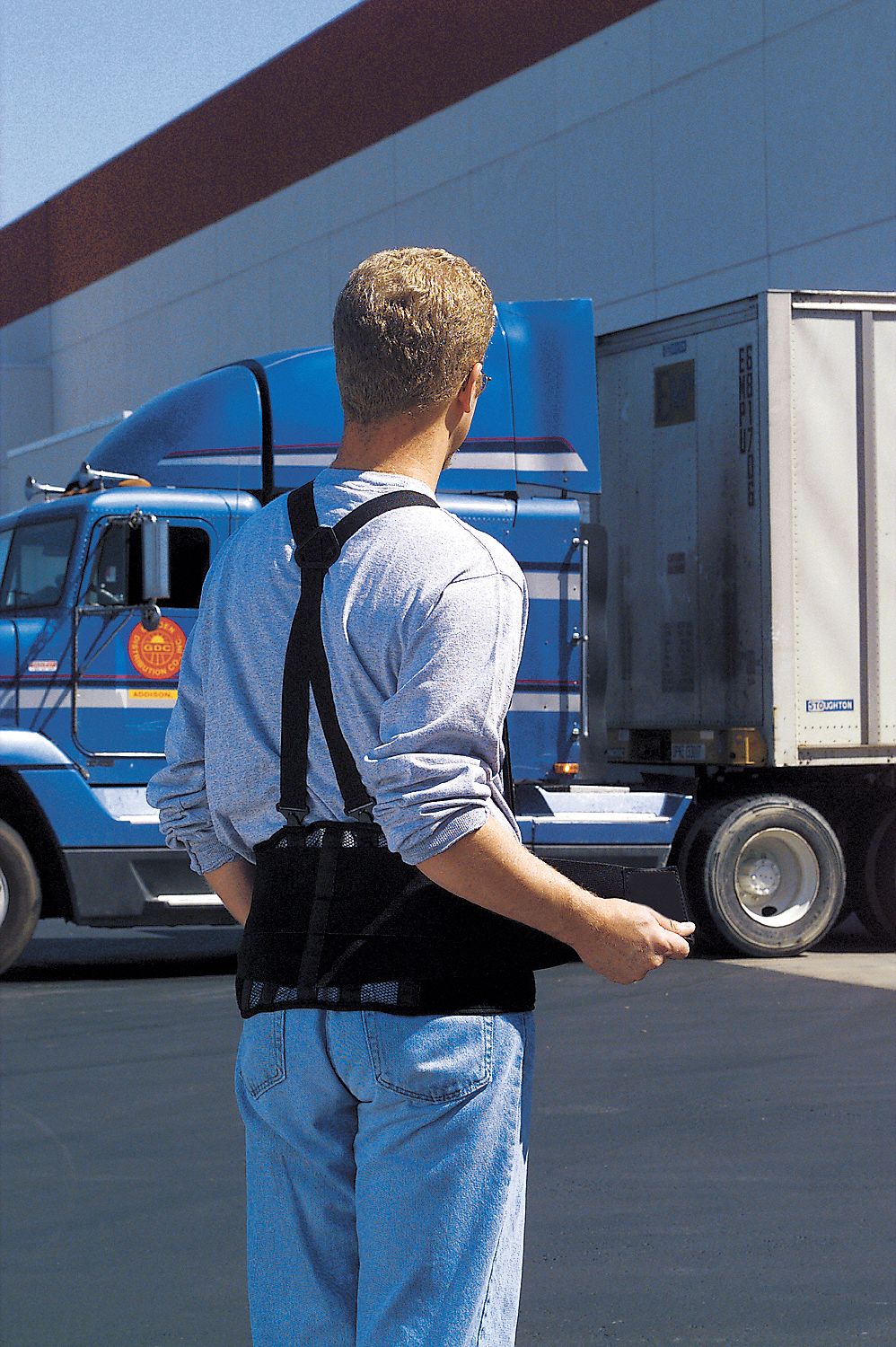 CONDOR Back Support with Stay: Universal Back Support Size, 9 in Wd, 26 ...