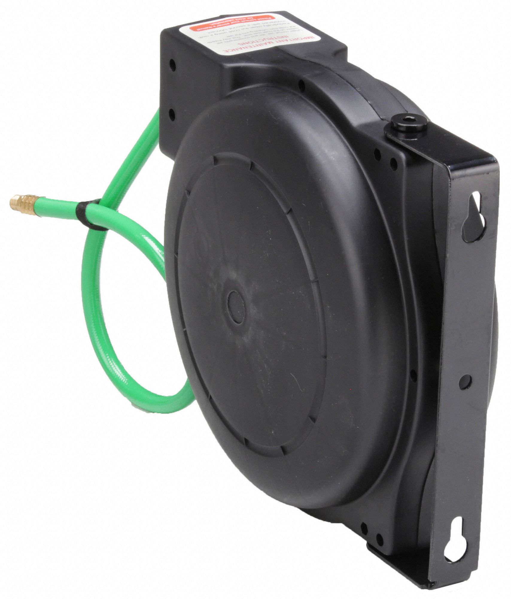 LEGACY Spring Return Hose Reel: 30 ft (3/8 in I.D.), 3/8 in Hose Barb x ...