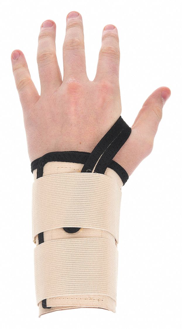 Double Strap Wrist Support, 50%Polyester / 35%Latex / 15%Nylon Material ...